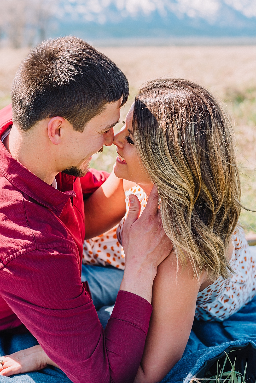 Spring Jackson Hole Engagements - Janelle & Co Photo