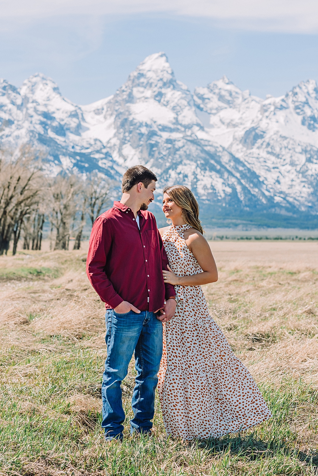 Spring Jackson Hole Engagements - Janelle & Co Photo