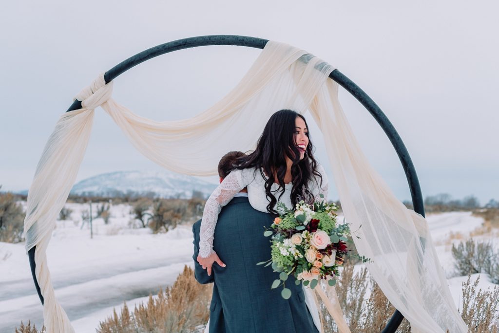Winter Stylized Elopement | Idaho Wedding Photographer - Janelle & Co Photo