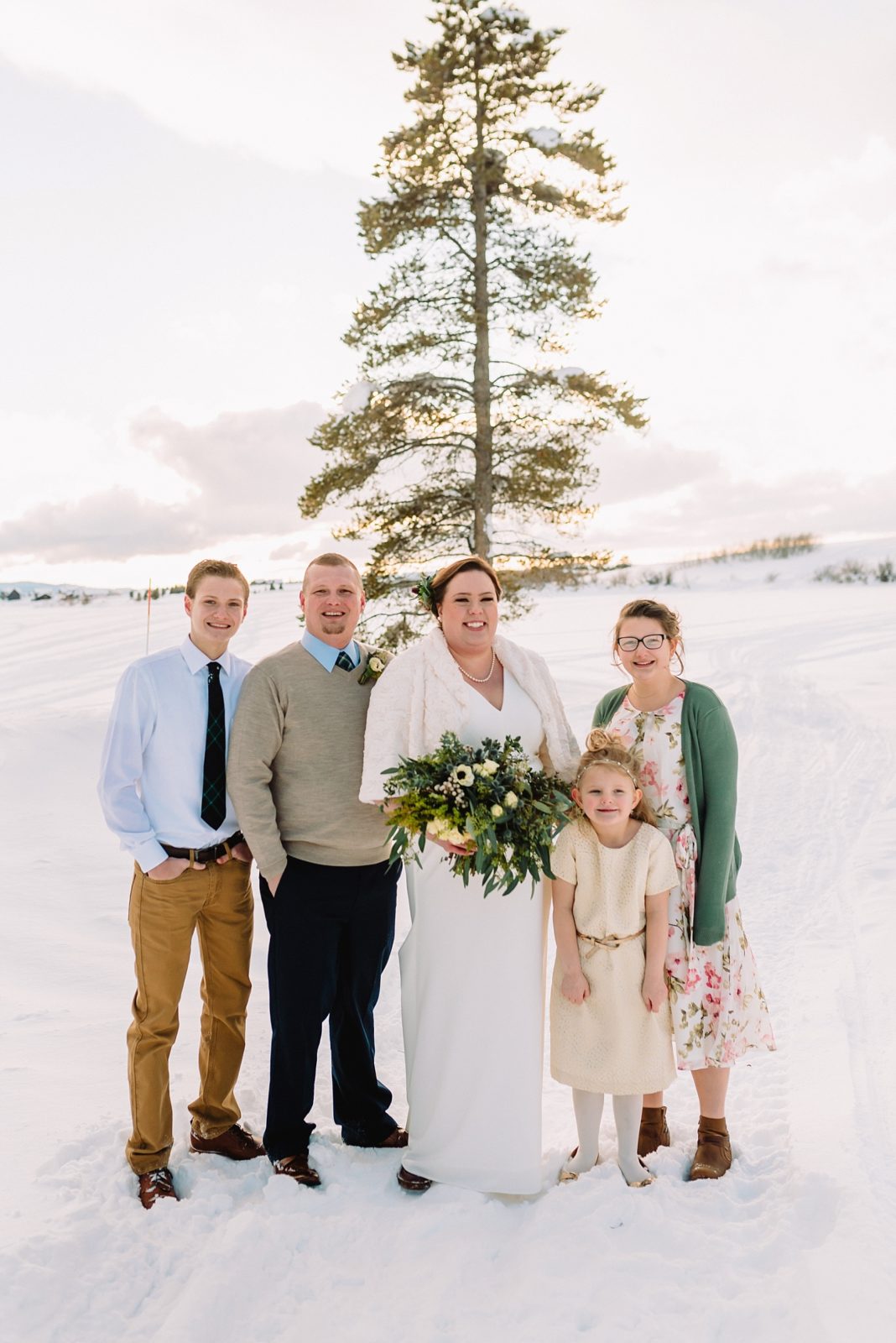 Island Park Intimate Winter Wedding | Idaho Wedding Photographer ...