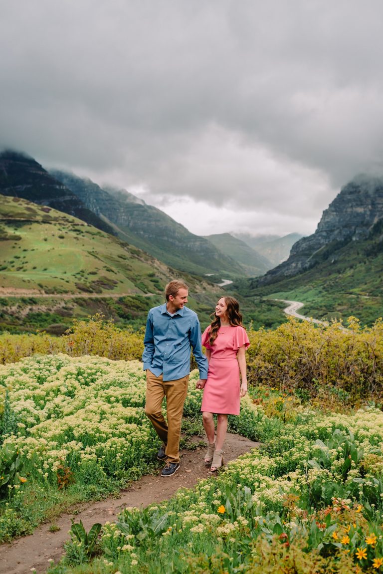 Provo Canyon Springtime Engagements | Utah Wedding Photographer ...