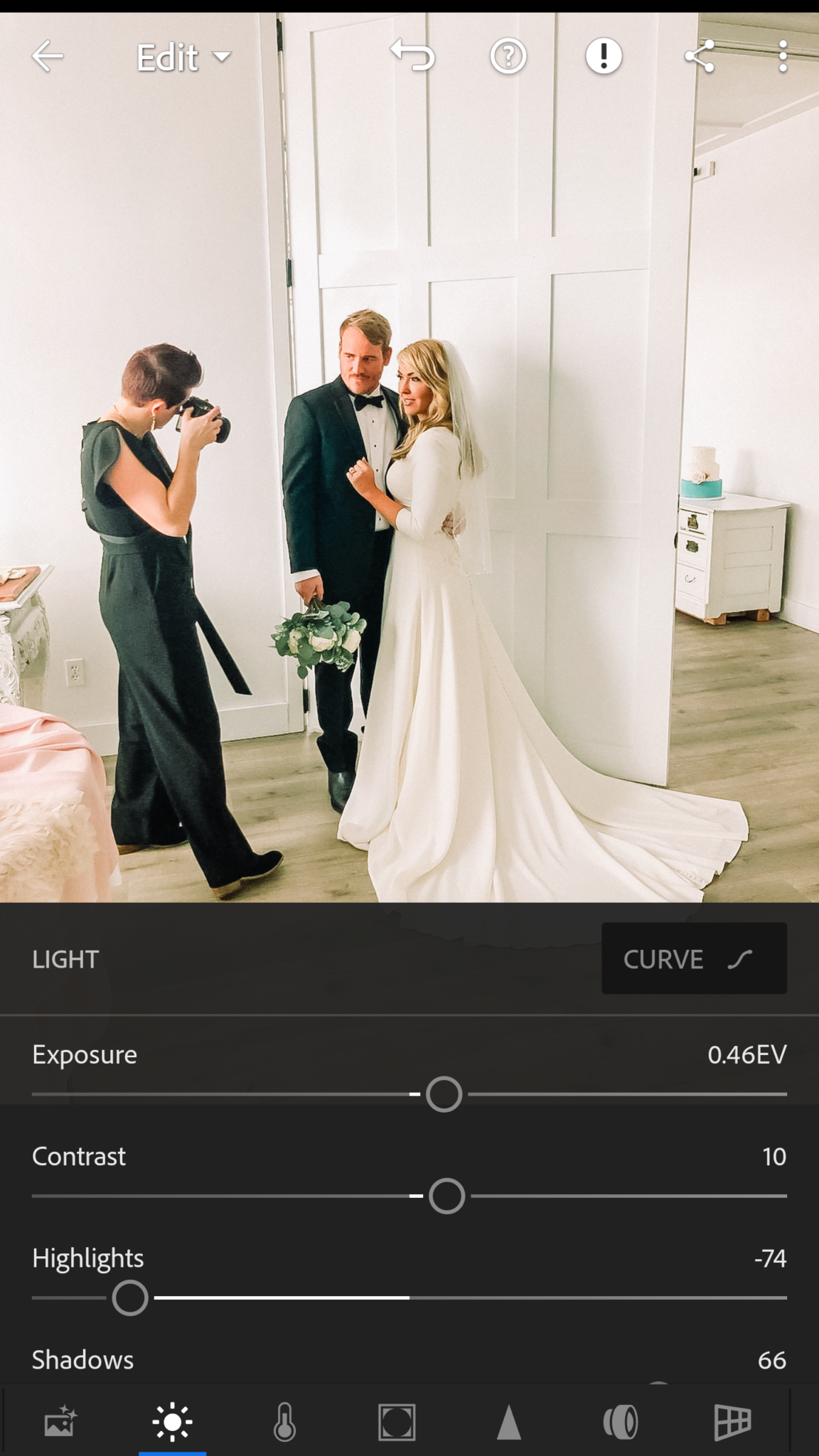 How to Apply Basic Edits in Lightroom Mobile - Janelle & Co Photo