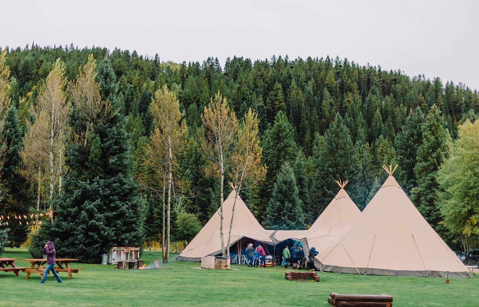 Fanciful and Quirky Fall Wedding at Moose Creek Ranch - Janelle & Co Photo
