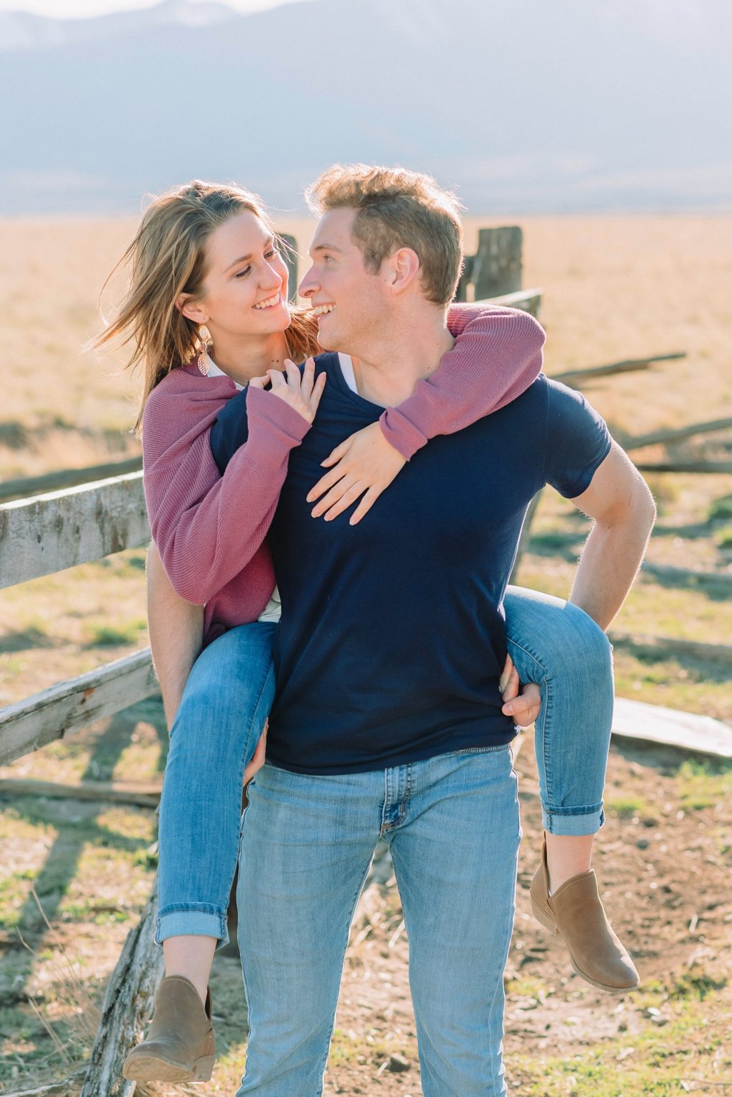 Eagle Mountain Utah Couple Portraits - Janelle & Co Photo
