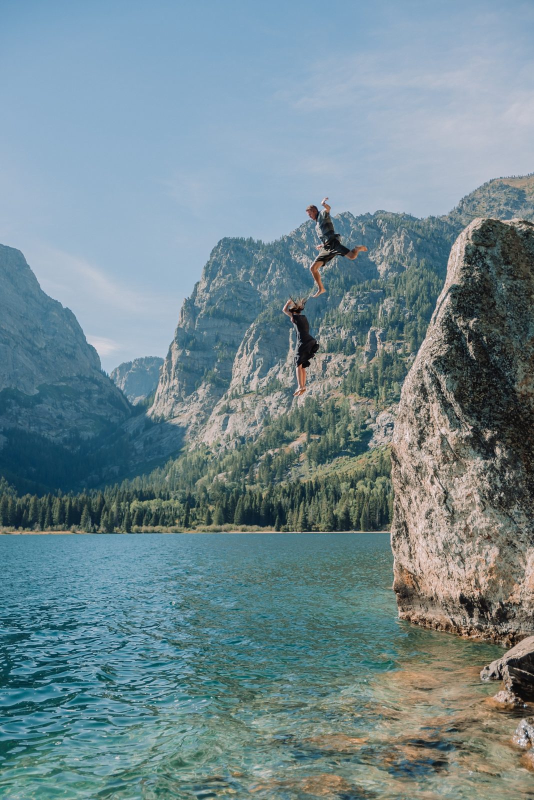 Midday Adventure Session at Phelps Lake - Janelle & Co Photo