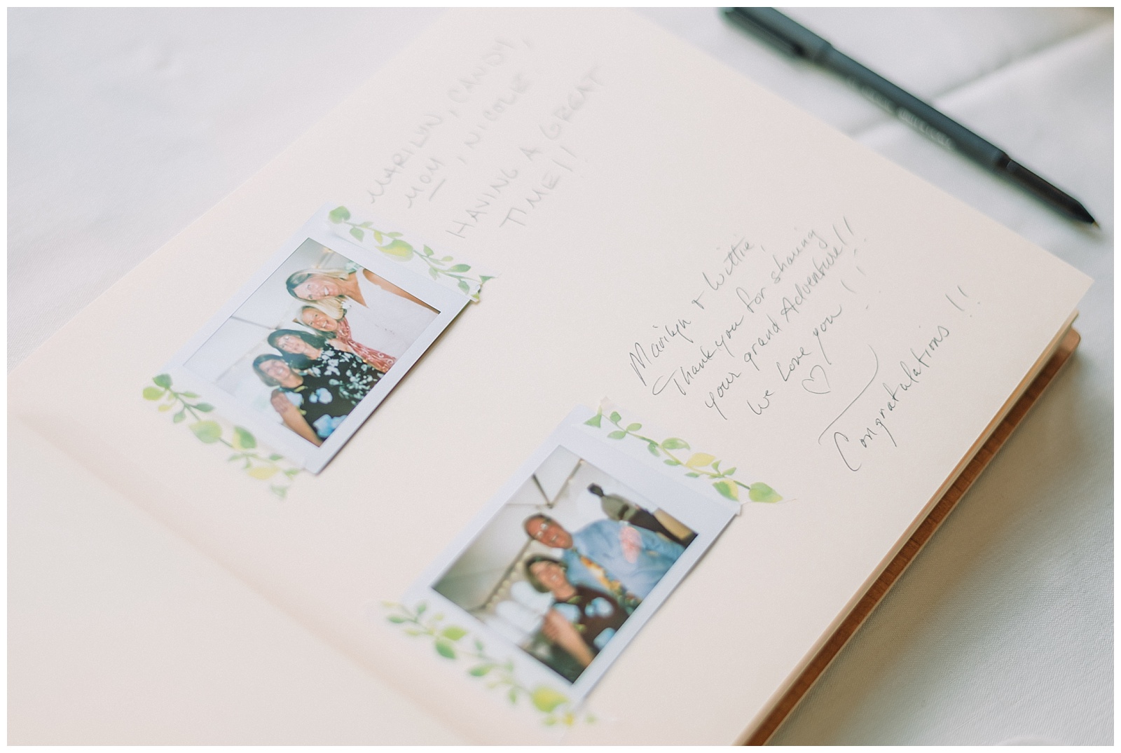 Wedding Guest Sign In Book Inspiration - Janelle & Co Photo