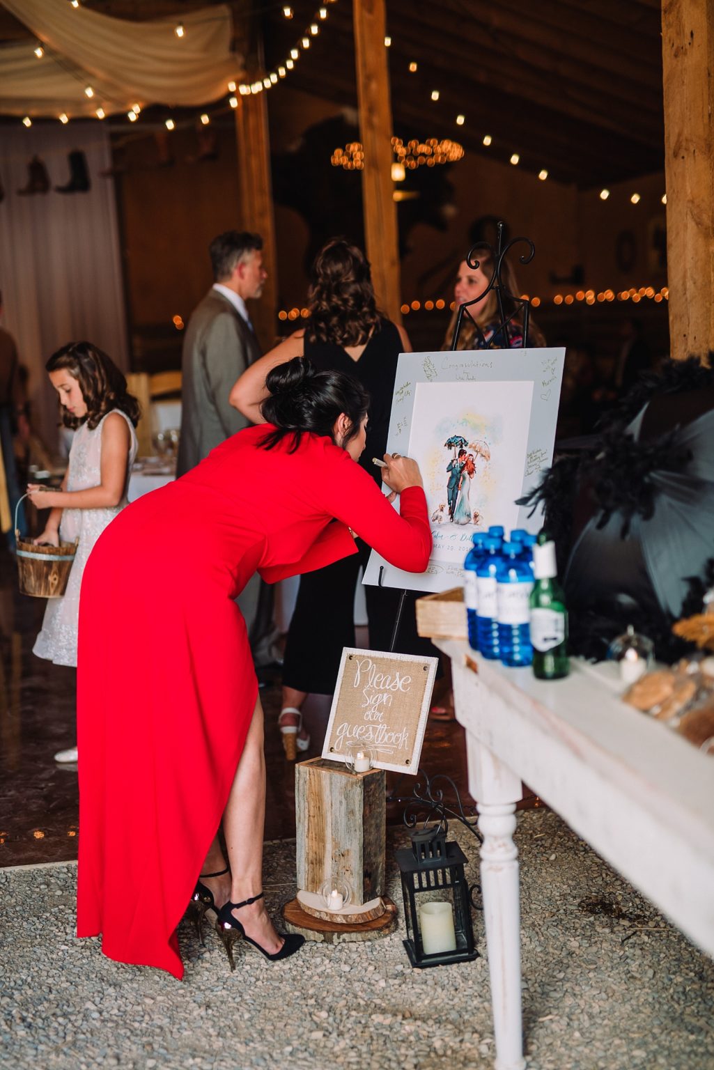 Wedding Guest Sign In Book Inspiration - Janelle & Co Photo