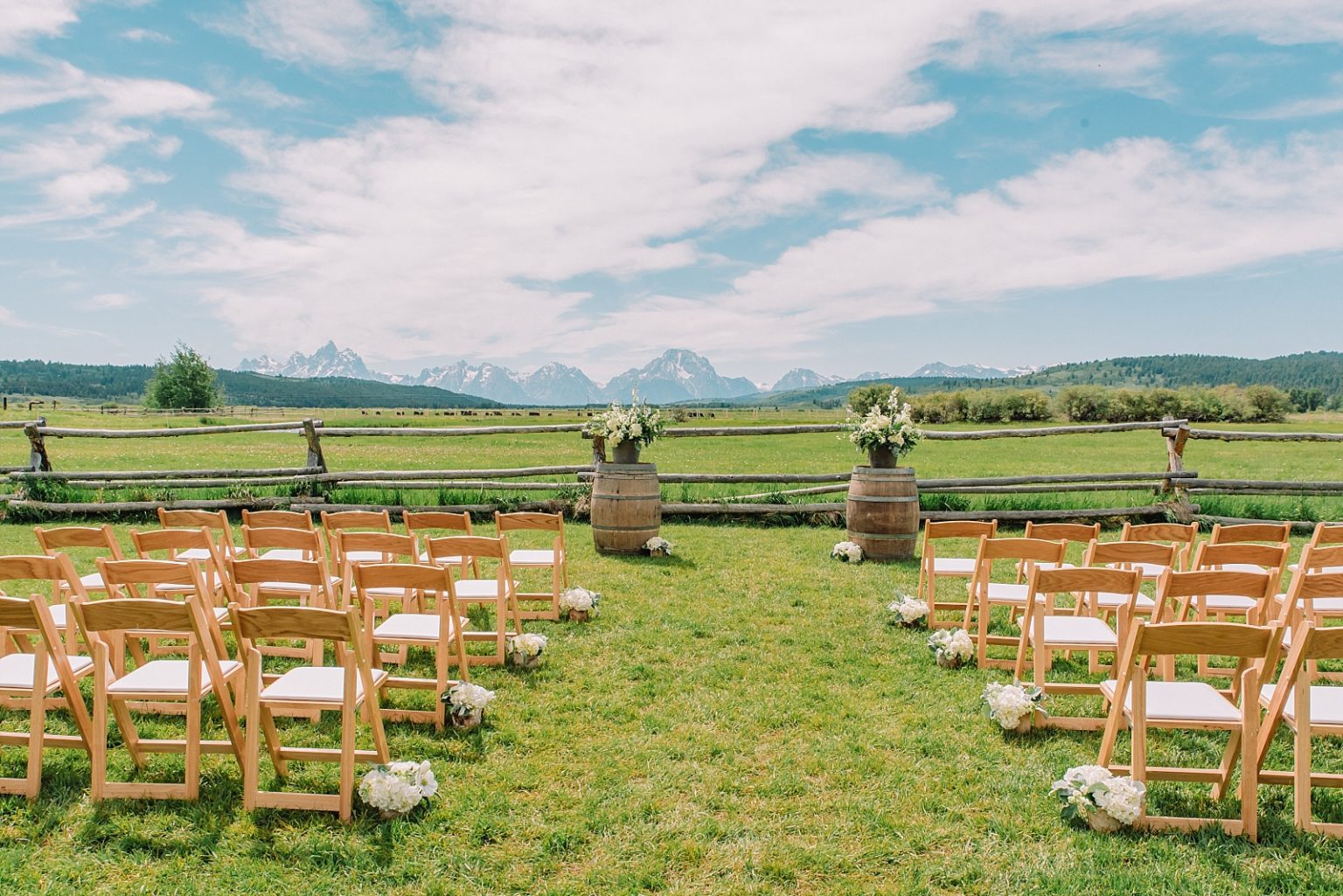 Top Jackson Hole Wedding Venue : Diamond Cross Ranch