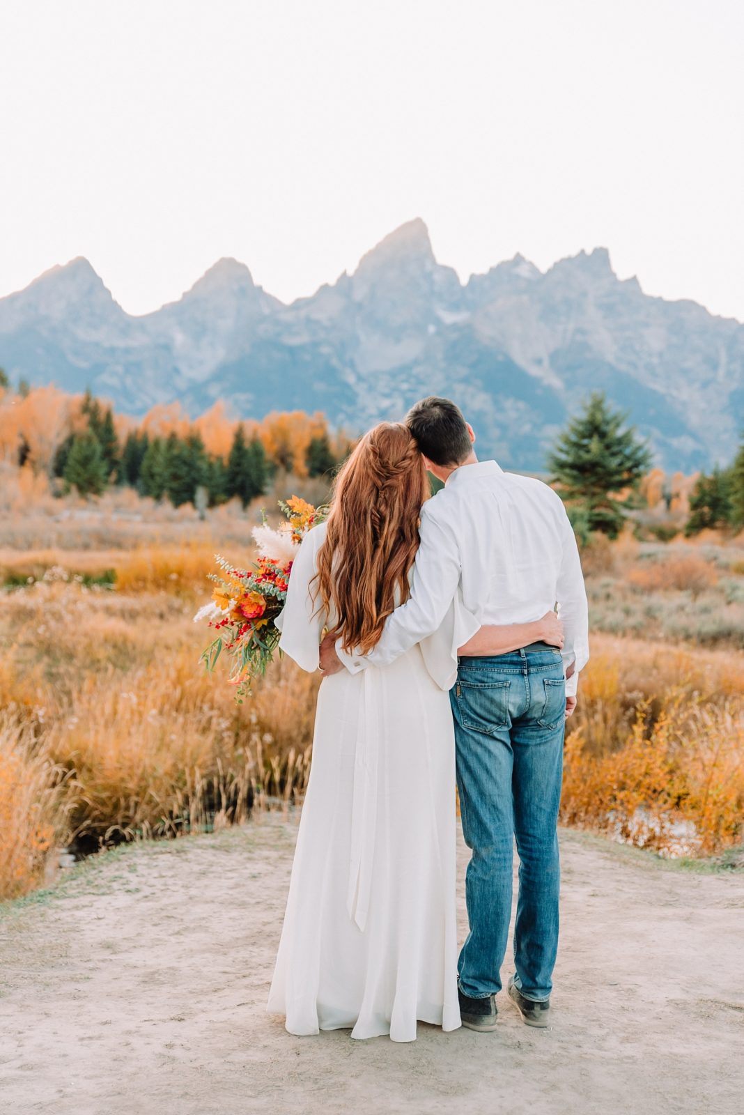 Romantic Jackson Hole Elopement at Wedding Tree - Janelle & Co Photo