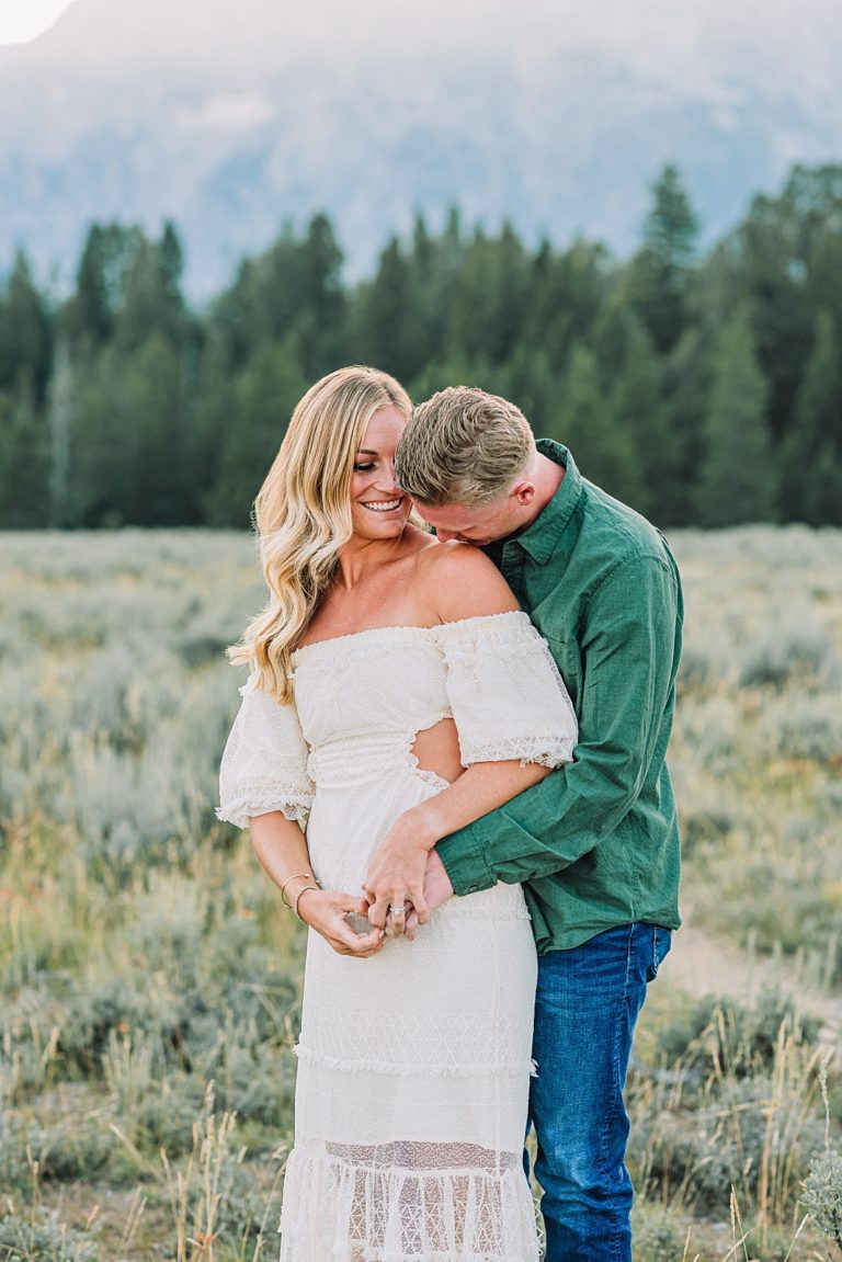 Jackson Hole Engagement Pictures - Janelle & Co Photo