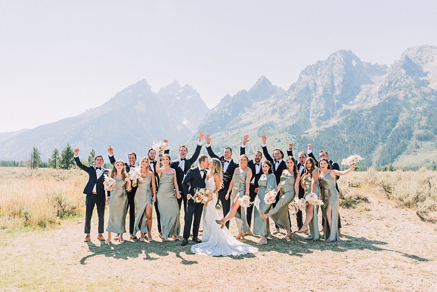 Fall Jackson Hole Golf & Tennis Club Wedding - Janelle & Co Photo