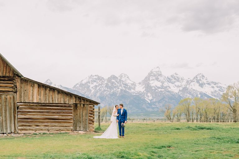 Mormon Row Spring Wedding - Janelle & Co Photo