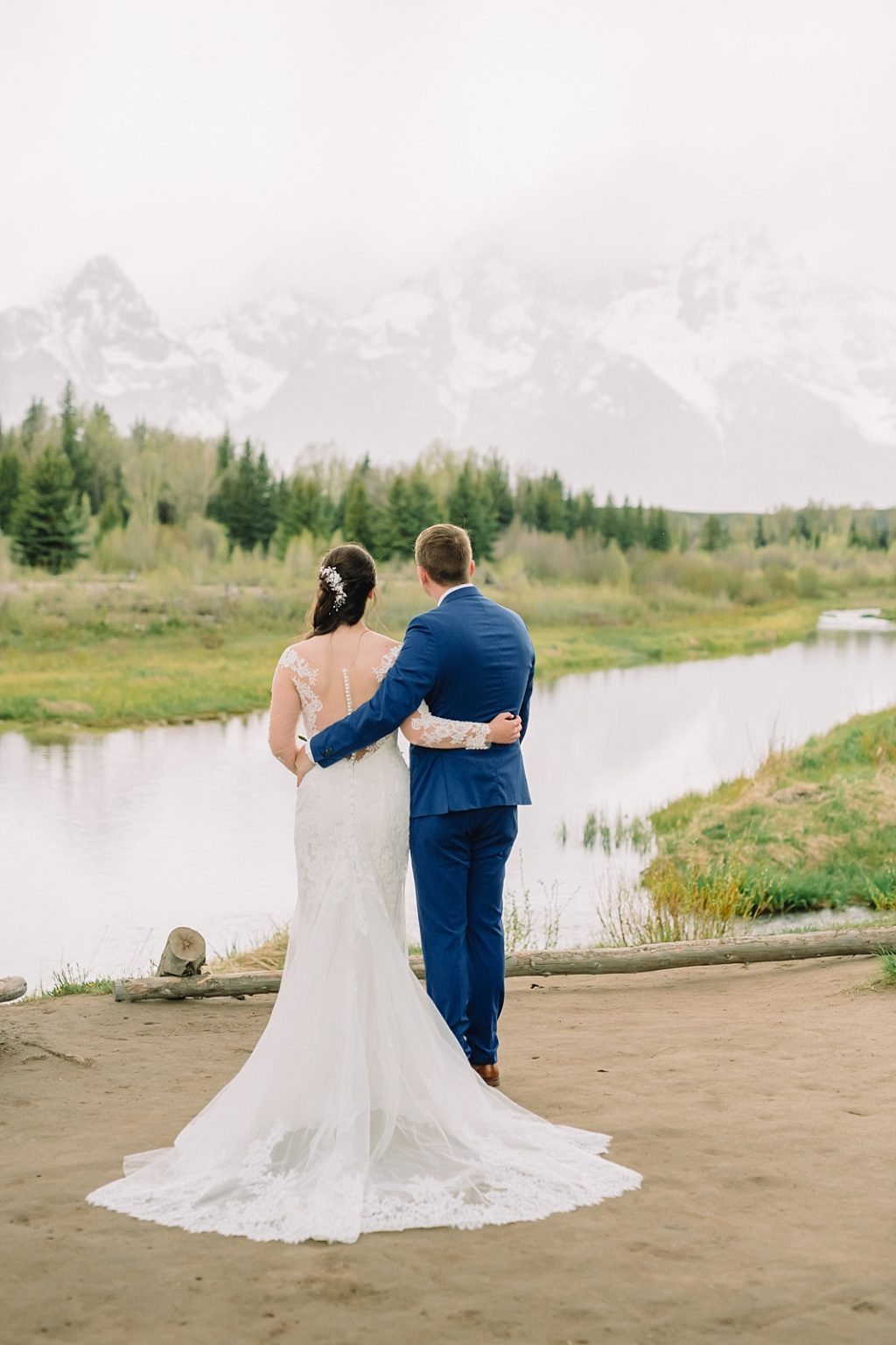 Mormon Row Spring Wedding - Janelle & Co Photo