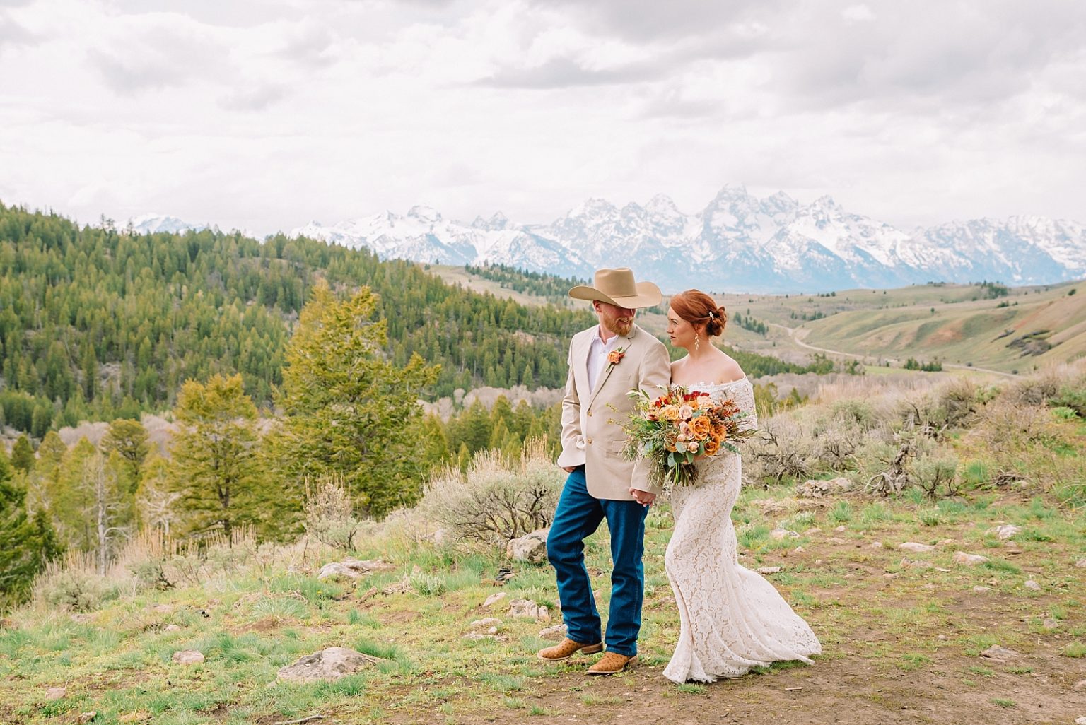 Spring Wedding Tree Ceremony - Janelle & Co Photo