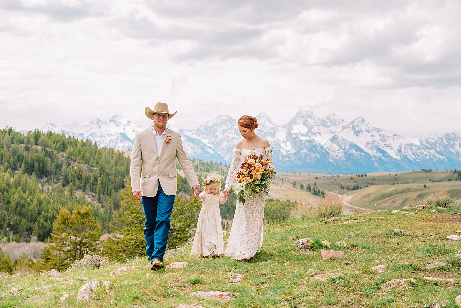 Spring Wedding Tree Ceremony - Janelle & Co Photo