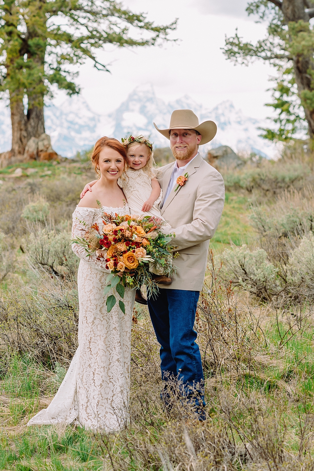 Spring Wedding Tree Ceremony - Janelle & Co Photo