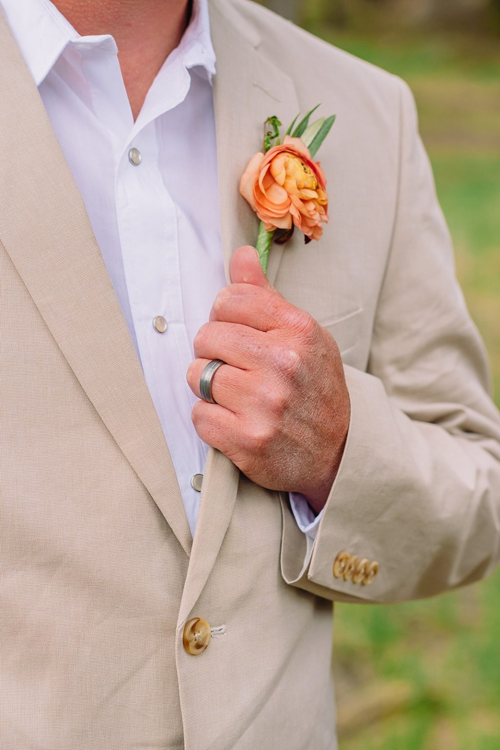Spring Wedding Tree Ceremony - Janelle & Co Photo