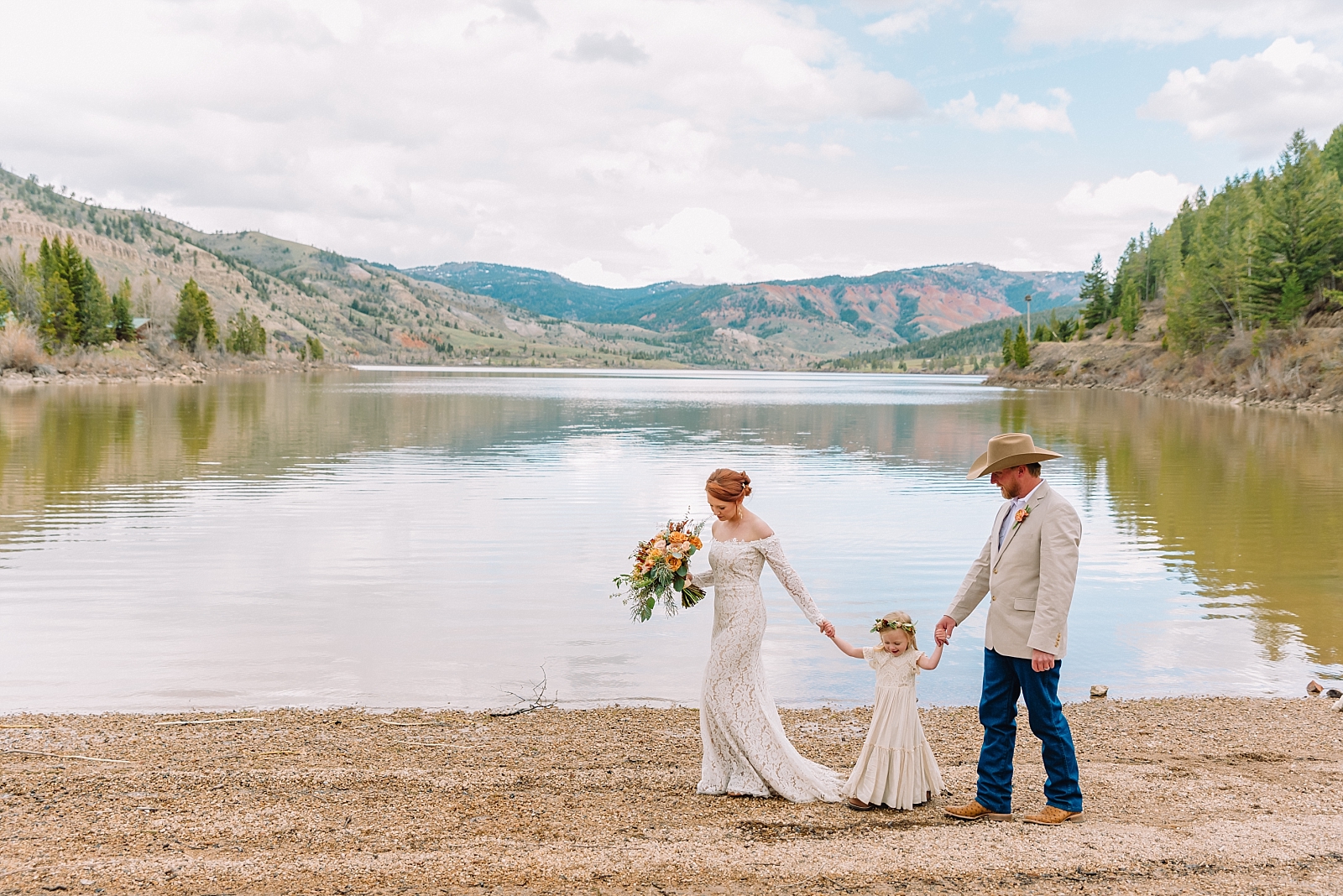 Spring Wedding Tree Ceremony - Janelle & Co Photo