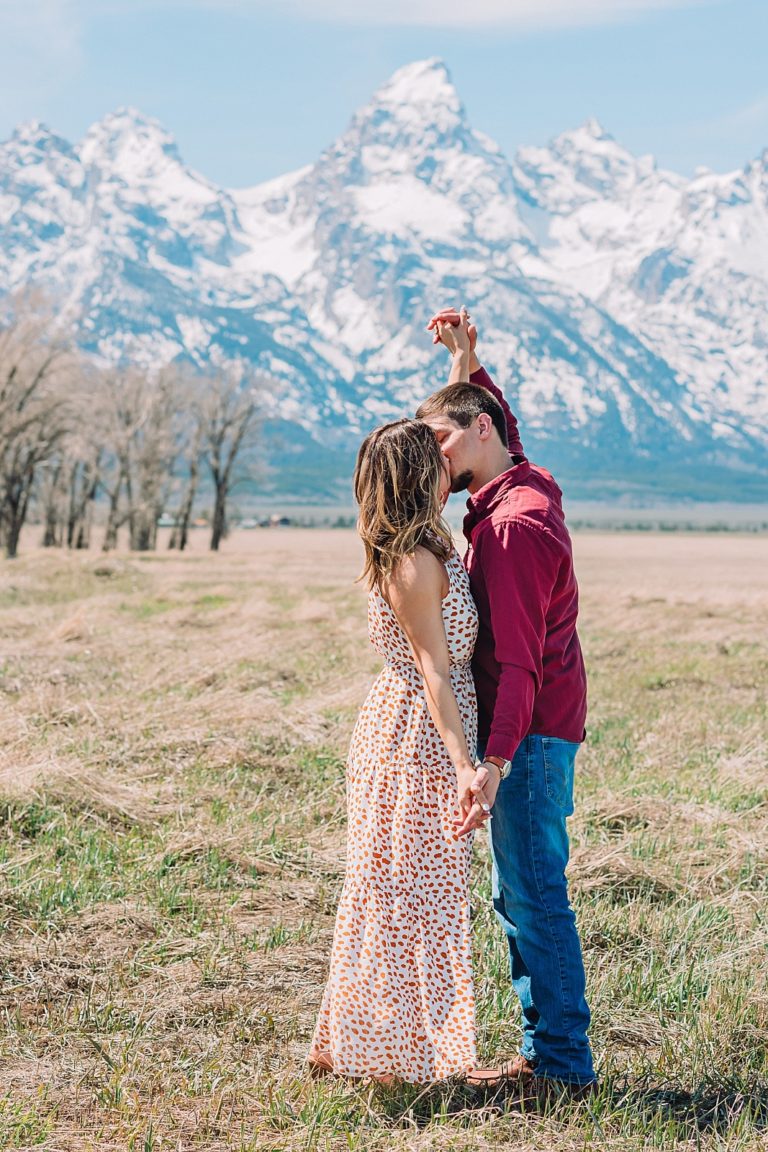 Spring Jackson Hole Engagements - Janelle & Co Photo