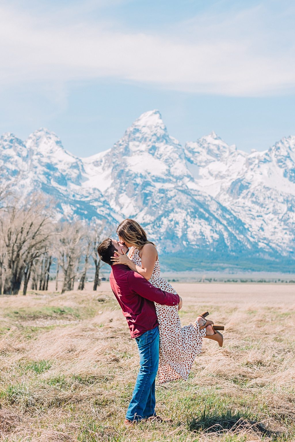 Spring Jackson Hole Engagements - Janelle & Co Photo