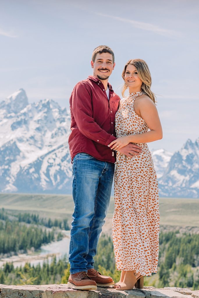Spring Jackson Hole Engagements - Janelle & Co Photo