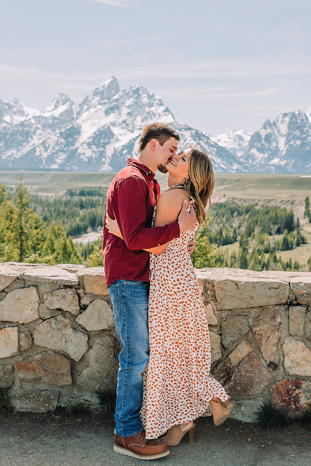Spring Jackson Hole Engagements - Janelle & Co Photo