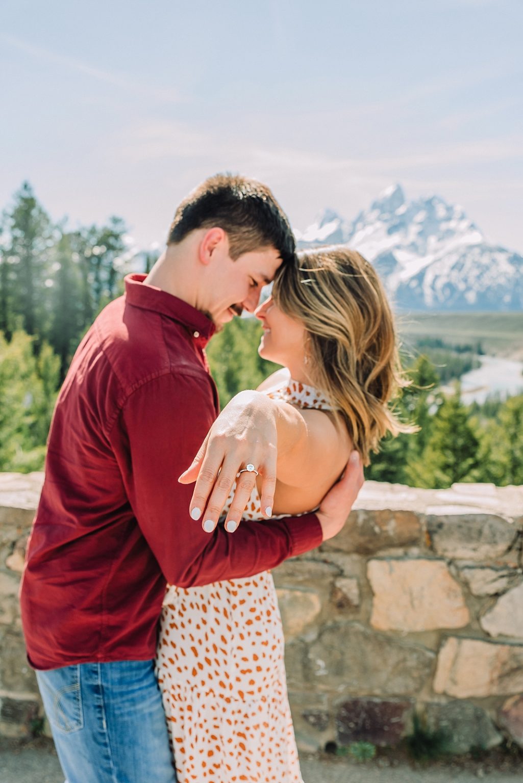 Spring Jackson Hole Engagements - Janelle & Co Photo