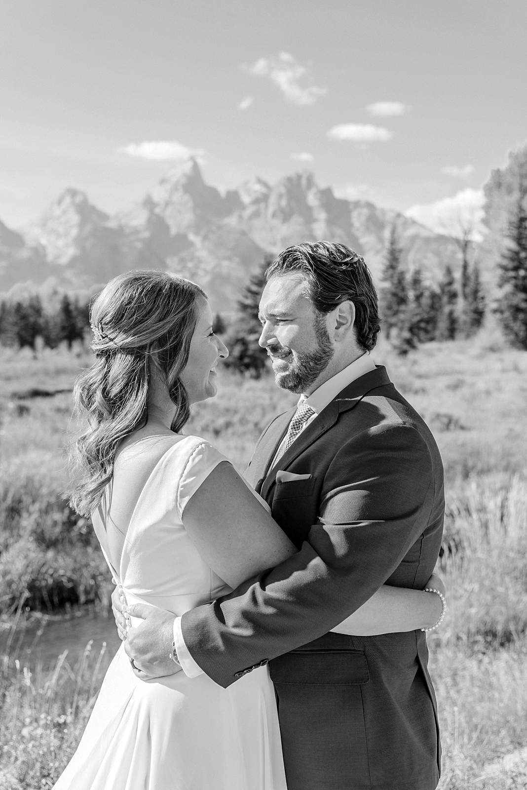 Jackson Hole Intimate Wedding Ceremony - Janelle & Co Photo
