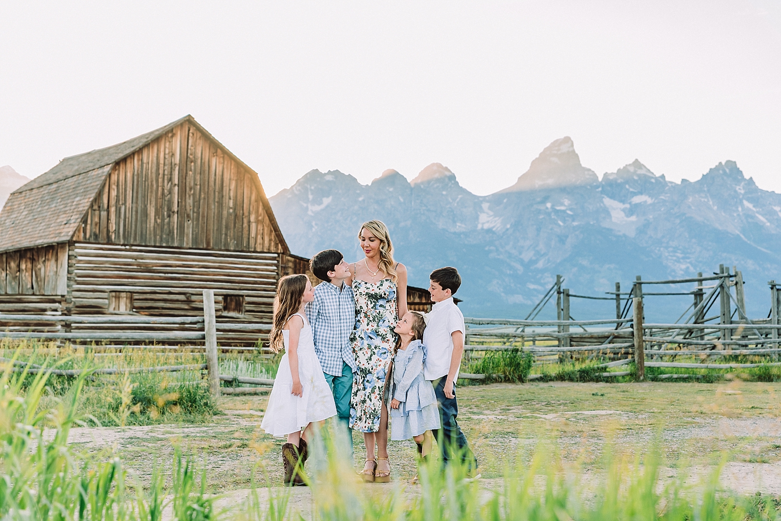 Mormon Row Family Photos - Janelle & Co Photo