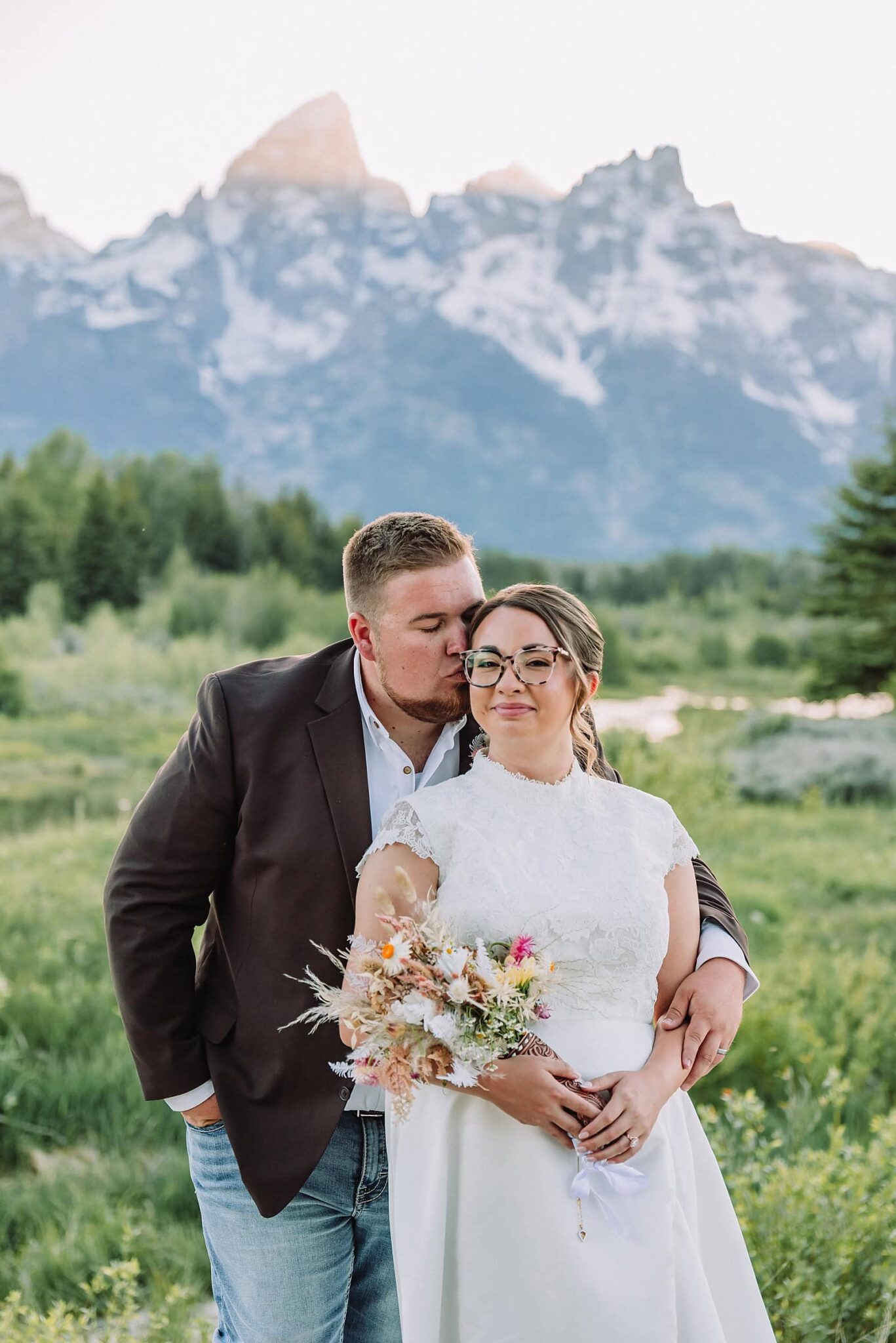Spring Micro Wedding in Jackson Hole - Janelle & Co Photo