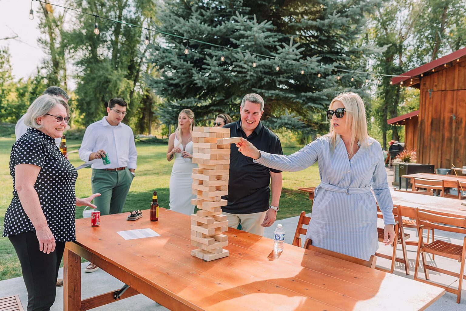 Fall Snake River Meadow Wedding In Idaho - Janelle & Co Photo
